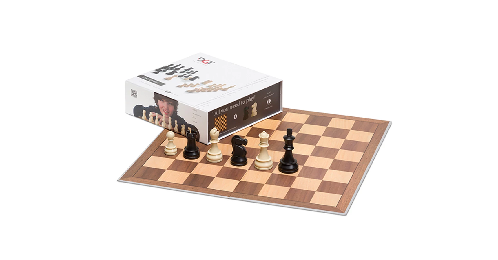 DGT Starter Box - TÁBLA + FIGURAKÉSZLET + TÁROLÓ DOBOZ - © sakkvilag.hu ...