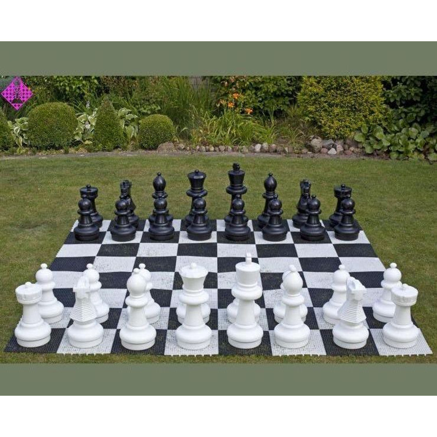 kerti óriás sakk figurakészlet